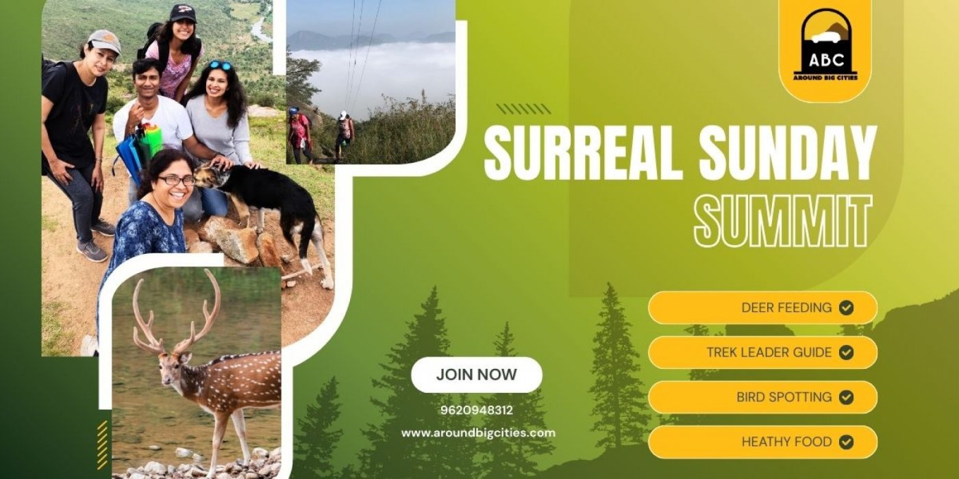 Surreal Sunday Summit > Deer Feeding > Bangalore Karnataka Tickets ...
